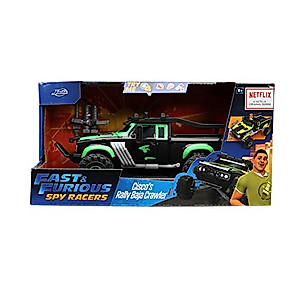 Jada Toys Fast & Furious Spy Racers 1:24 Cisco's Rally Baja Crawler Light and Sound, Toys for Kids and Adults
