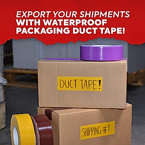 MAT Duct Tape Tan (Beige) Industrial Grade, 2 inch x 60 yds. Waterproof, UV Resistant for Crafts, Home Improvement, Repairs, & Projects