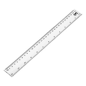 Mr. Pen- Ruler, 24 Pc Rulers (12",6"), Ruler 12 inch, Clear Ruler, 6 inch Ruler, Plastic Ruler, Drafting Tools, Rulers for Kids, Measuring Tools, Ruler Set, Ruler inches and Centimeters, Transparent