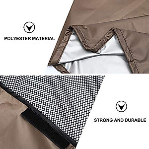 POPETPOP Travel Accessories Bird Cage Cover Washable Outdoor Parrot Bird Cage Cover Universal Birdcage Cover for Parakeets Budgies Macaw Conures Cockatiel Cage Cover Outdoor Canopy