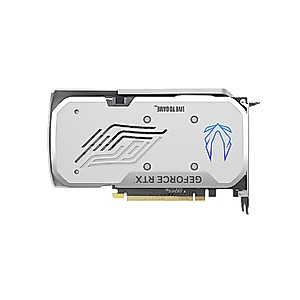 ZOTAC Gaming GeForce RTX 4060 8GB Twin Edge OC White Edition DLSS 3 8GB GDDR6 128-bit 17 Gbps PCIE 4.0 Compact Gaming Graphics Card, ZT-D40600Q-10M