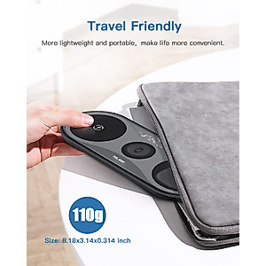 Wireless Charging Pad, TELSOR Portable Wireless Chargers for Multiple Devices, Wireless Charging Station for iPhone 15 14 13 12 11 Pro Max, for Apple Watch 8 7 6 5 4 3 2 SE, for AirPods Pro 3 2