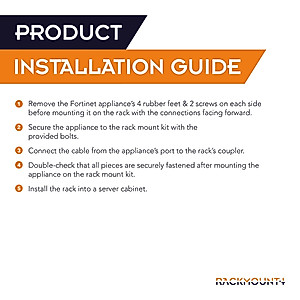 Rackmount.IT | RM-FR-T12 | Rack Mount Kit for FortiSwitch 108E