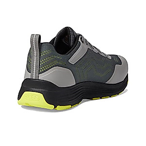 KEEN Utility Men's Sparta 2 Low Height Alloy Toe ESD Industrial Work Shoes, Steel Grey/Evening Primrose, 10.5