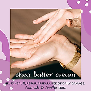 Mother's Shea Whipped Shea Butter (Lavender, 6 Oz Tin) 100% Pure Raw Unrefined African Shea - Organic, Sustainably-Sourced Ingredients - Natural Skin & Hair Care