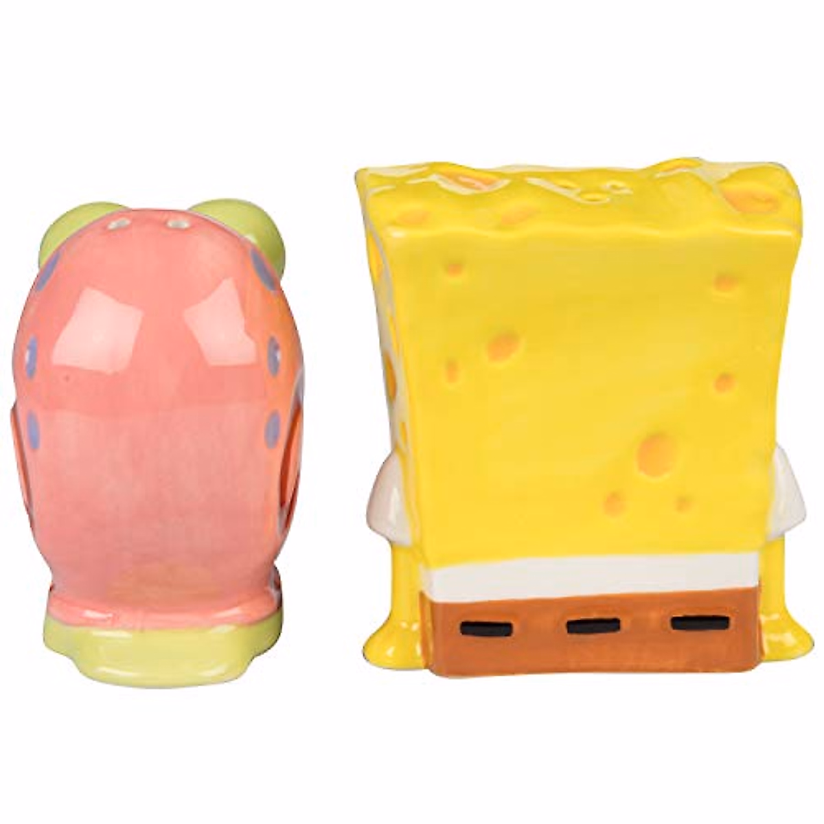 SpongeBob SquarePants Salt & Pepper Shaker Set - SpongeBob and Gary Figure Designs - Ceramic