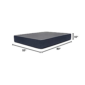 Dreamfoam Bedding Chill 10" Gel Memory Foam Mattress, Full XL- Made in Arizona