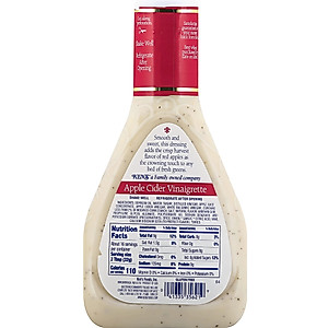 Ken's Steak House Apple Cider Vinaigrette Dressing (16 Fl Oz, Pack of 6)