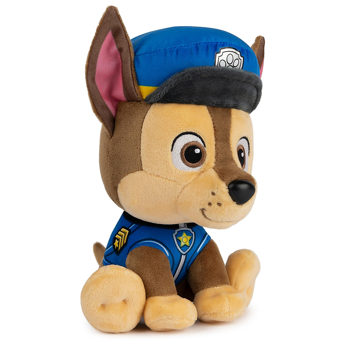 Paw Patrol Chase in Signature Police Officer Uniform Plush Stuffed Animal Dog, 9"