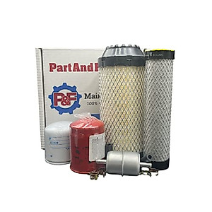 P&F Filter Kit For Kubota ZD323 ZD331 ZD326 Zero Turn Mower (HST)