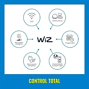WiZ Clear 60W A19 Tunable White Filament LED Smart Bulb - Pack of 1 - E26- Indoor - Connects to Your Existing Wi-Fi - Control with Voice or App + Activate with Motion - Matter Compatible