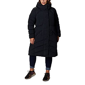 Columbia Women's Ember Springs Long Down Jacket, Black, Medium