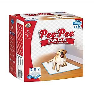 Four Paws Pet Select Pee Pee Pads for Dogs and Puppies 100 Count Standard: 22" x 22"