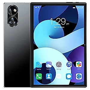 10.1 Inch Tablet, 100240V Octa Core 6GB RAM 128GB ROM 2.4G 5G Dual Band 1960x1080 IPS Tablet PC 8000mAh for 12.0 (US Plug)