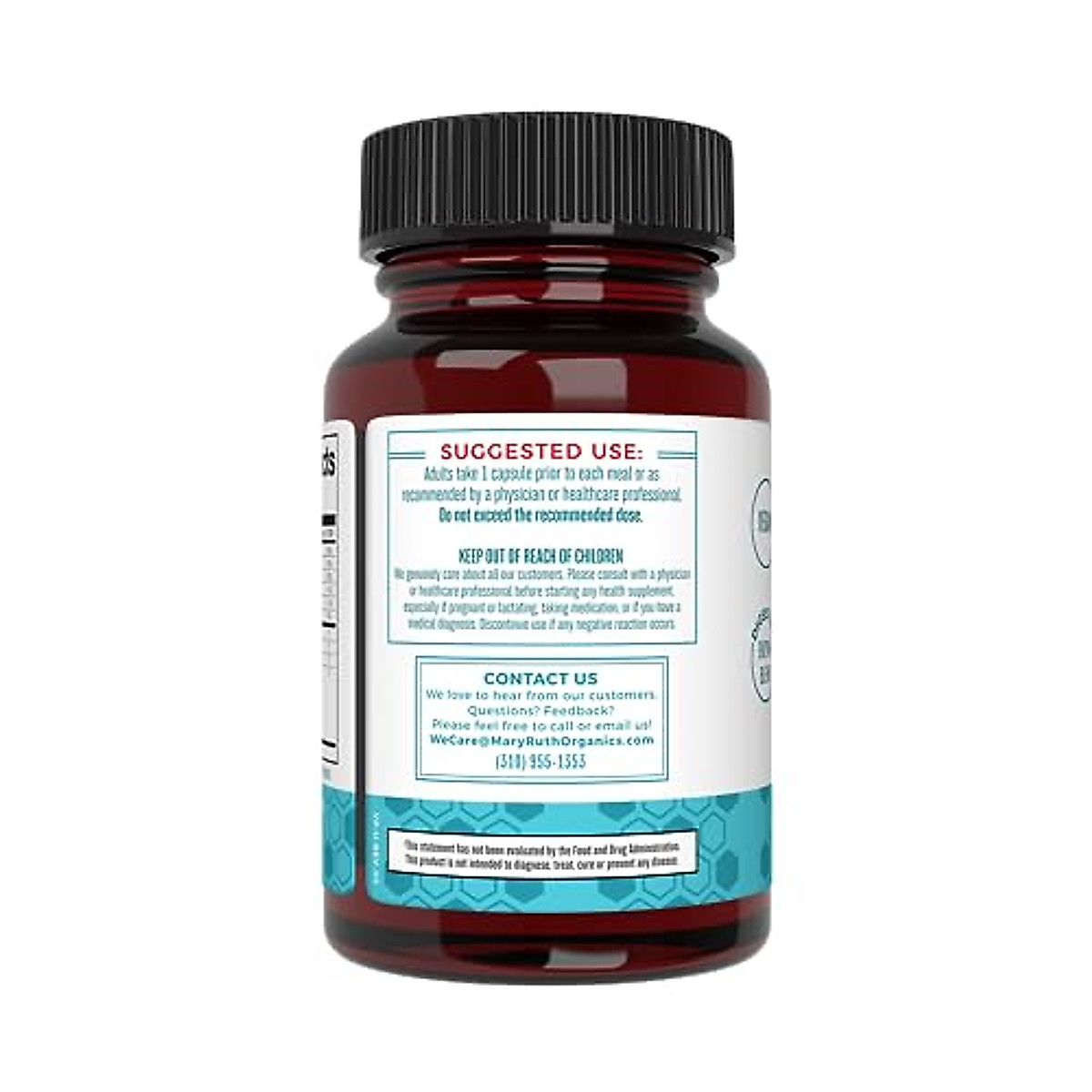 Digestive Enzymes Capsules | Up to 2 Month Supply | Enzyme Supplement for Gut Health Support | Digestion & Immune Support with Amylase | Lipase & Lactase | Vegan | Gluten Free | 60 Count