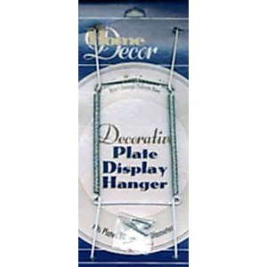 Darice, Expandable Plate Hanger, White