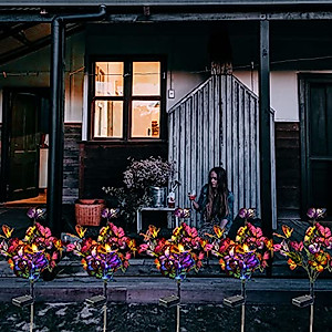 IGRARK Solar Lights Outdoor Garden Butterfly Lights Decorative Solar Stake Lights with Butterflies 2 Pack Decor Powered Waterproof for Garden Yard Pathway