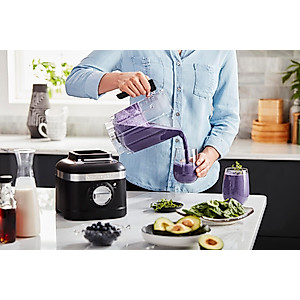 KitchenAid K400 Variable Speed Blender with Tamper - KSB4028 - Black Matte, 56 ounces