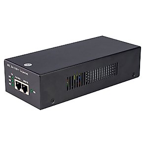 CENTROPOWER 90W High Power Gigabit PoE Injector Adapter,10/100/1000Mbps，Up to 90W Ultra Power Supply Ethernet PoE++ Injector，IEEE 802.3af/at/bt Compliant ，UL Certified.Plug & Play