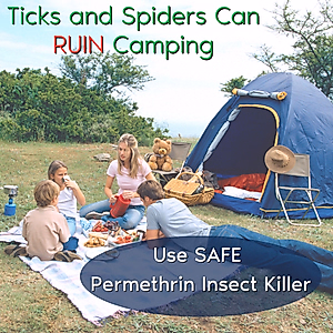 Zone Protects Realtree Invisible Hunter Permethrin Insecticide - 10oz Continuous Spray, Protects Gear & Tents, 0.5% Permethrin, Kills on Contact