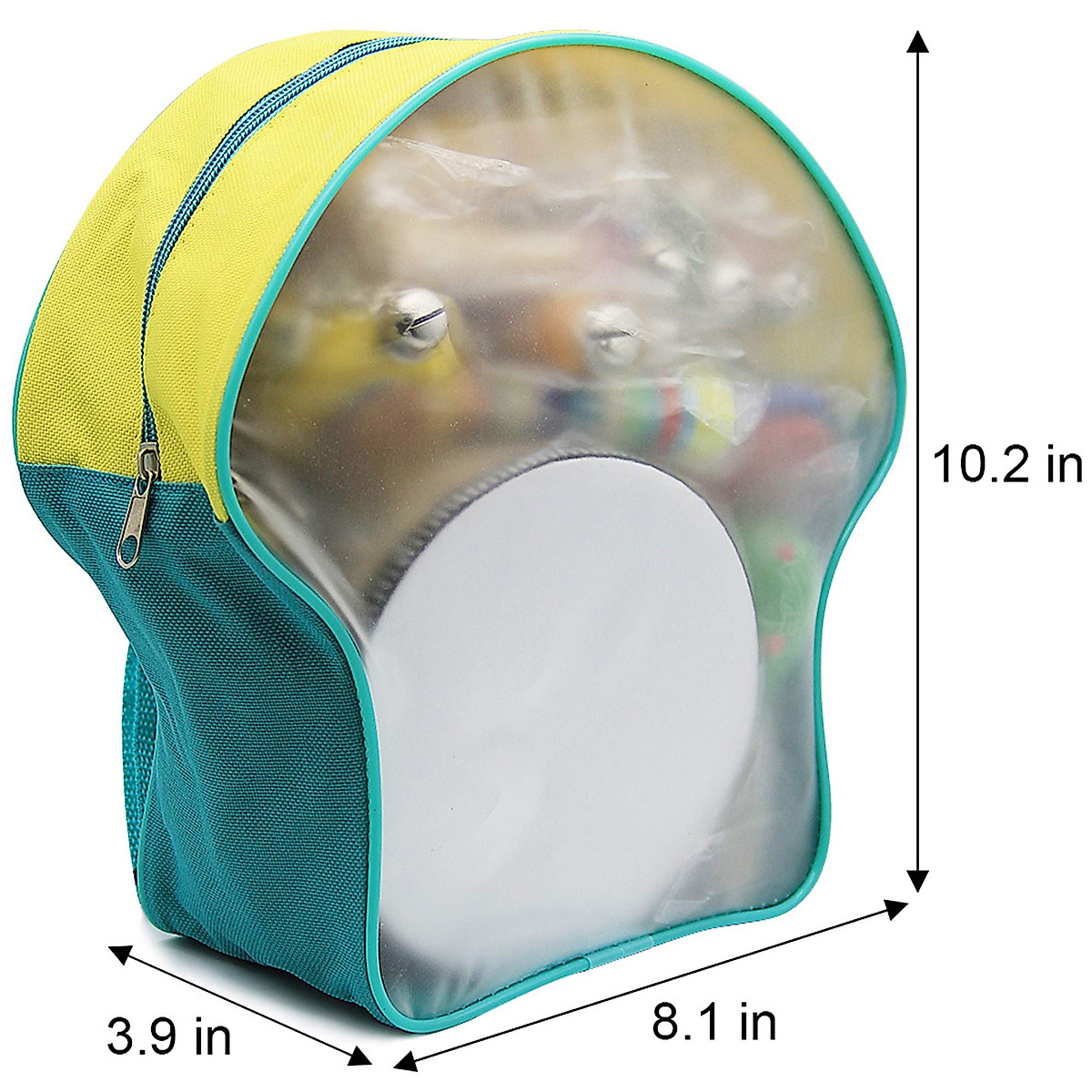 ATDAWN Kids Musical Instruments, 15 Types 22pcs Wood Percussion Xylophone Toys for Boys and Girls Preschool Education with Storage Backpack