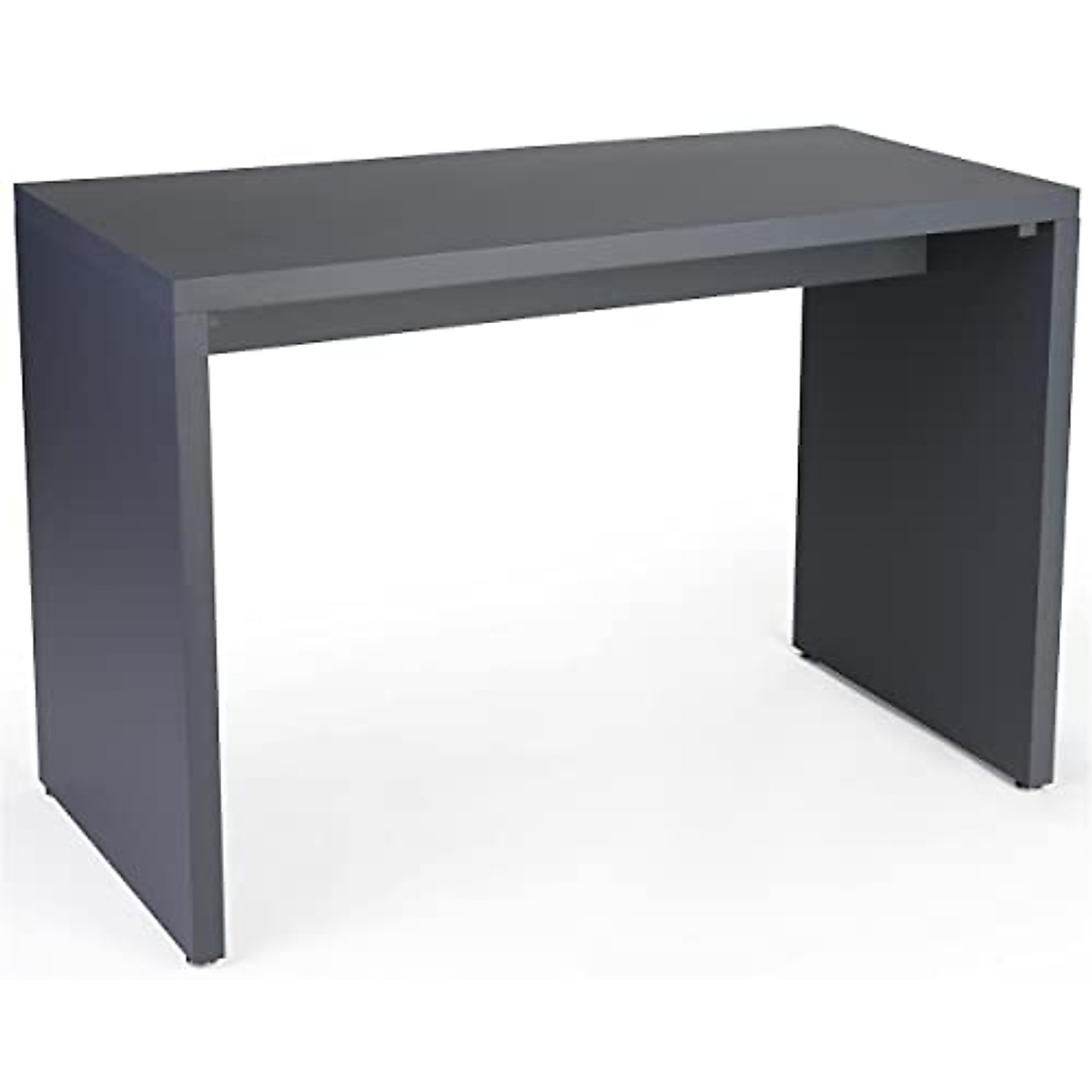 Displays2go Large Wooden Nesting Display Table, Rectangular - Gray (BLKNSTGY45)