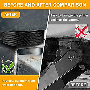 KIVIYNAY Lifting Jack Pad for Tesla Model 3/S/X/Y, Portable Tesla Jack Pucks with Protective Ring & Storage Case, 4 Durable Tesla Lift Pucks for Battery Protection