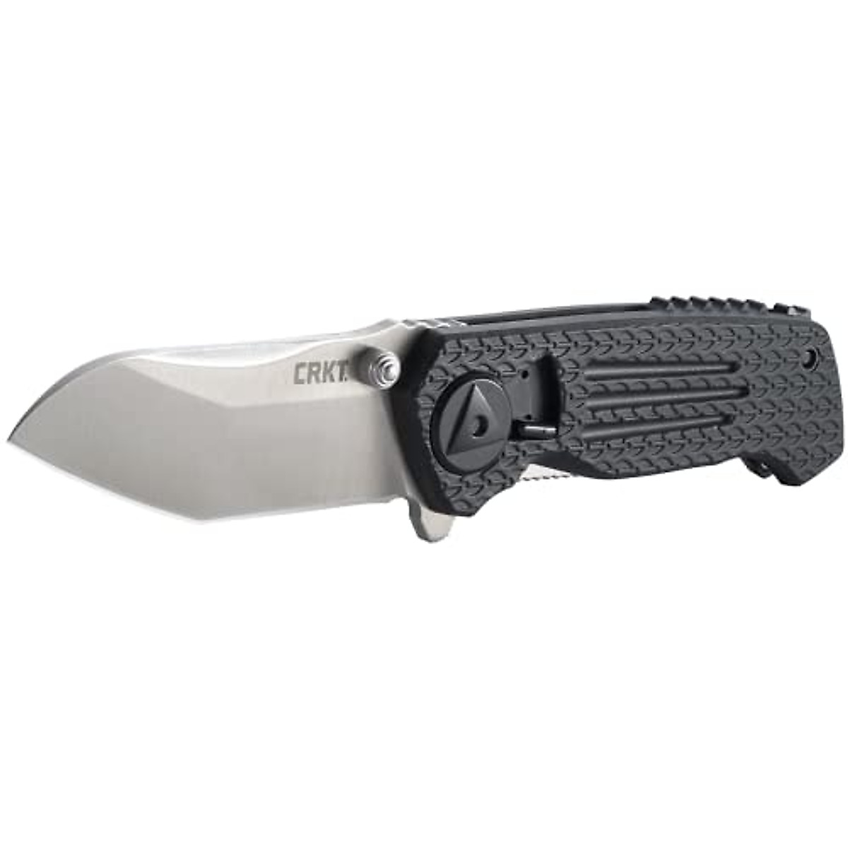 CRKT Prequel EDC Folding Pocket Knife: Take Apart Field Strip, Modified Tanto Blade, Flipper Open, Liner Lock, Nylon Handle, Deep Carry Pocket Clip 2420