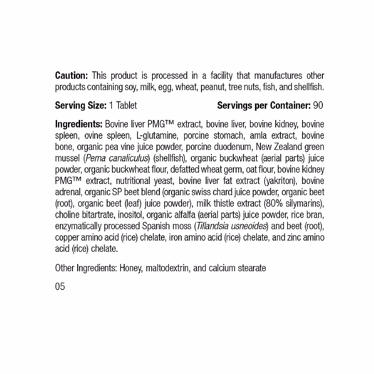 Standard Process Feline Hepatic Support - Cat Health Supplement for Liver Support - Hepatic Circulation & Liver Metabolism Aid - Tablet Supplement to Aid Hepatic Immune Function - 90 Tablets