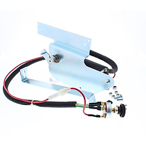 1951-52 Ford Pickup Truck Electric Windshield Wiper Conversion Kit: Two-Speed 12V Motor, Bolts to Original Brackets, Clears Cowl Vents, Includes Wiring Harness, Switch, and Nylon Bushings