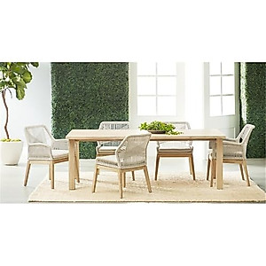 Star International Furniture Woven Fabric Outdoor Arm Chair - Gray (Set of 2)