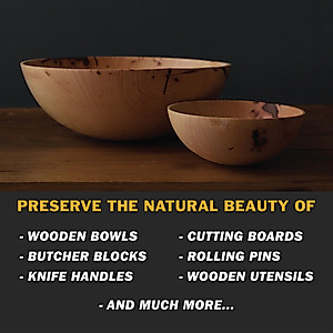 WALRUS OIL - Wood Wax, 3 oz Can, FDA Food-Safe, Cutting Board Wax and Board Cream