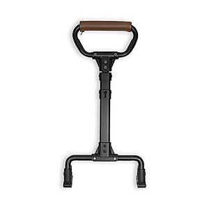 WONDERFOLD Stroller Wagon Pull Handle Featuring Vegan Leather Cover for Comfortable Grip, Three Adjustable Heights, and Carriage Attachment Buckle (Compatible with W-Series Models Only)
