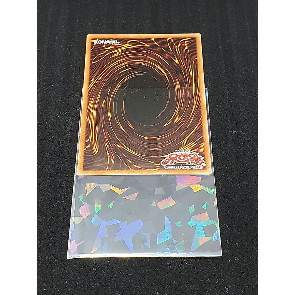 ARTDUEL Yugioh Card Sleeves Deck Protector Mini Size Shield - Diamond Effect Holographic Clear