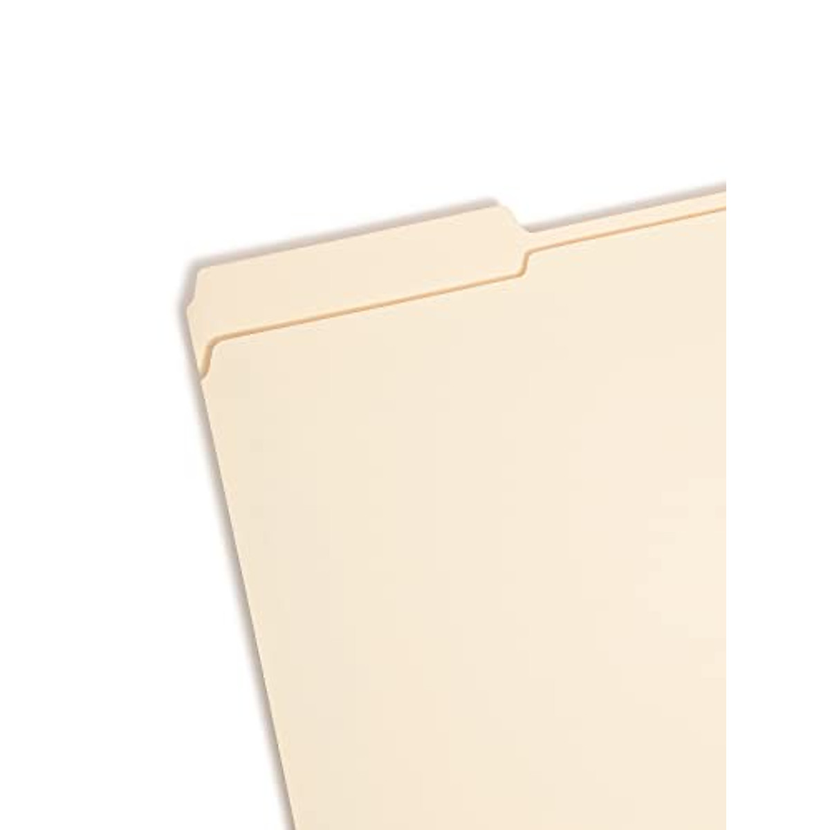 Smead Fastener File Folder with SafeSHIELD® Fasteners, 2 Fasteners, Reinforced 1/3-Cut Tab, Legal Size, Manila, 50 per Box (19555)