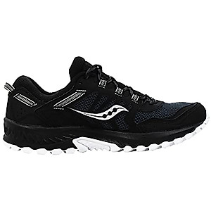 Saucony Women's Versafoam Excursion Tr13 Trail Running Shoe, Black/White, 8