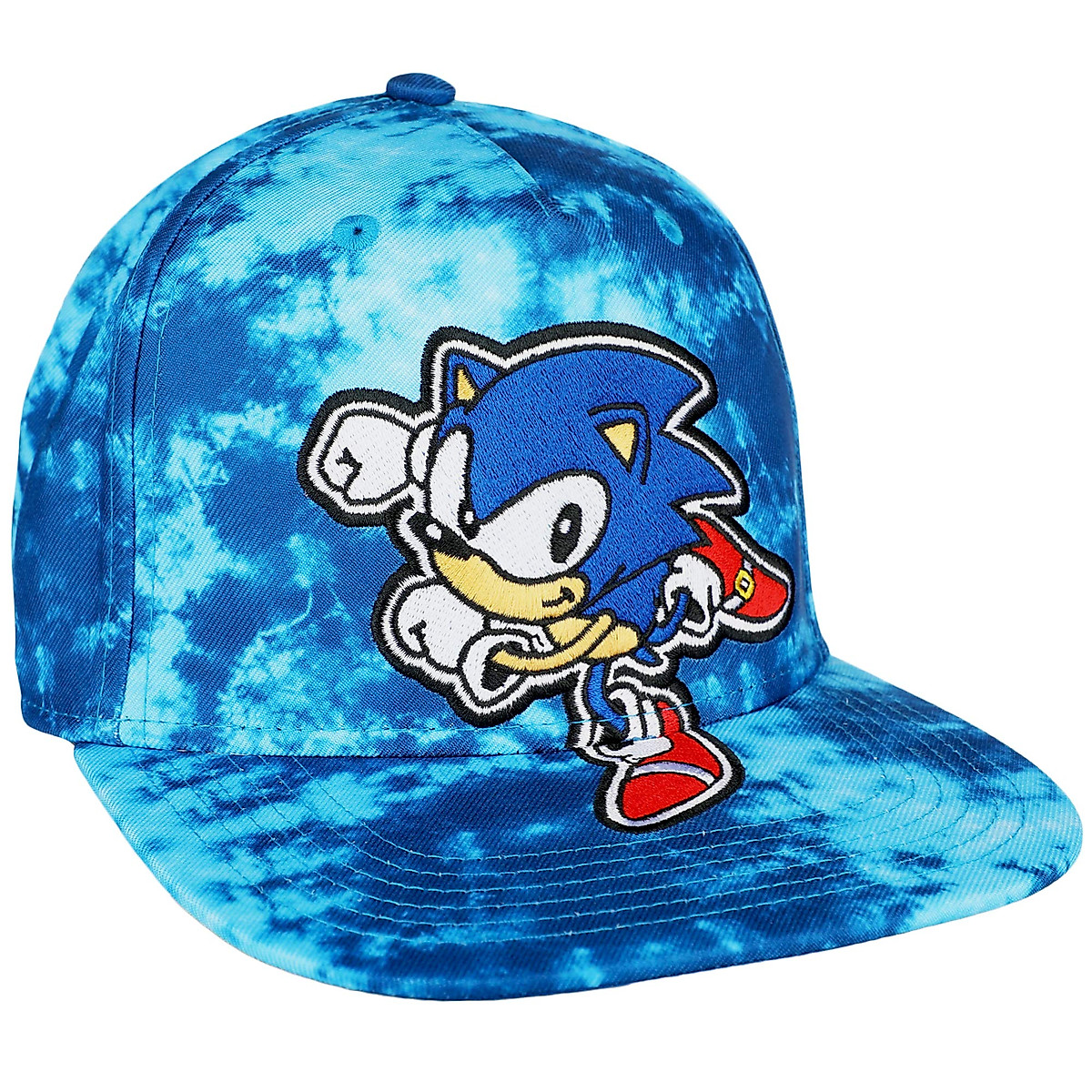 Bioworld Youth Sonic The Hedgehog Tie-Dye Snapback Hat