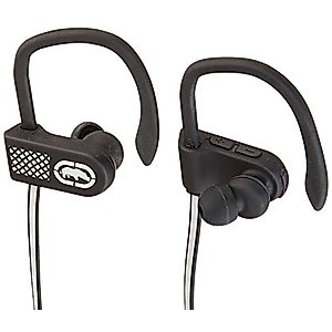 ECKO Unlimited EKU-RNR2-BK Bluetooth Runner2 Ear Hook Earbuds with Microphone, Black