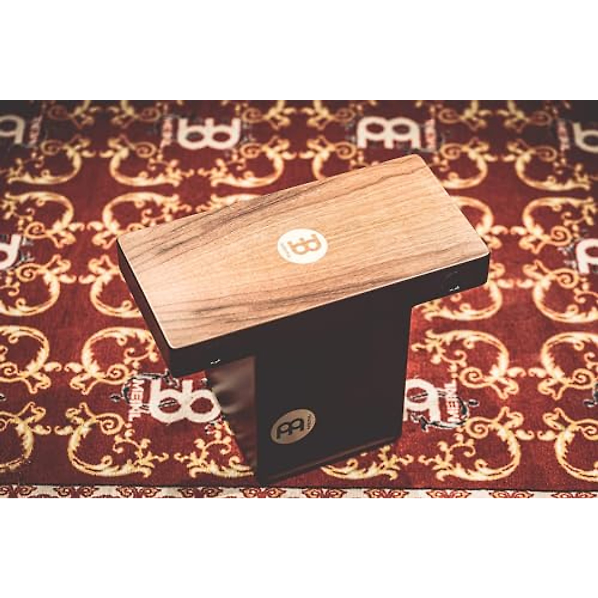 Meinl Slaptop Cajon Box Drum with Internal Snares and Forward Projecting Sound Ports - NOT MADE IN CHINA - Walnut Playing Surface, 2-YEAR WARRANTY (TOPCAJ2WN)