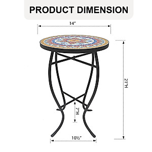 MOOOTTO 3 Pieces Outdoor Conversation Set, Patio Bistro Sets with 2 PE Wicker Chairs and Coffee Table,Patio Furniture Set for Porch, Sunroom, Deck, Backyard