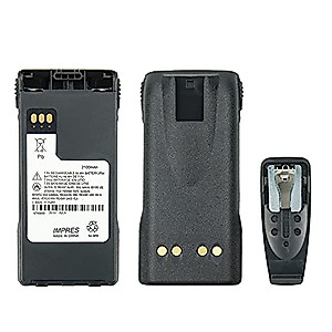 Vineyuan 7.5V 2100mAh Replacement Battery for Motorola NTN9815/A/AR/B NTN9858/A/AR/B/C XTS1500 XTS2500 PR1500 MT1500 Two Way Radio Battery(with IMPRES Function)