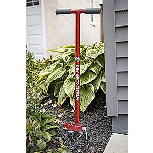 GARDEN WEASEL 91334 Claw Pro - to Cultivate, Loosen, Aerate, Weed, No Bending - Great for Heavy Soil, Weather and Rust Resistant