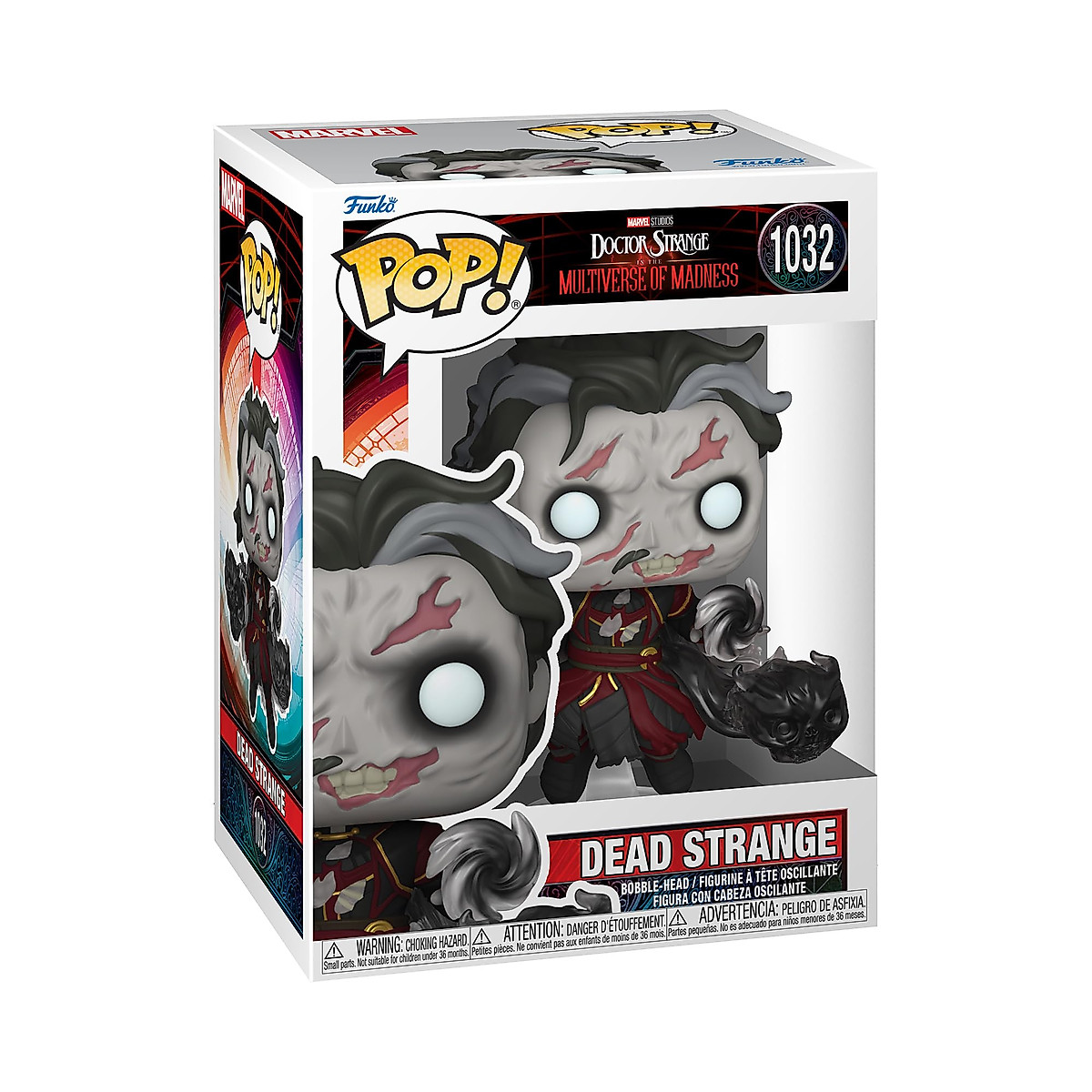 Funko Pop! Marvel: Doctor Strange Multiverse of Madness - Dead Strange, Multicolor, 62407