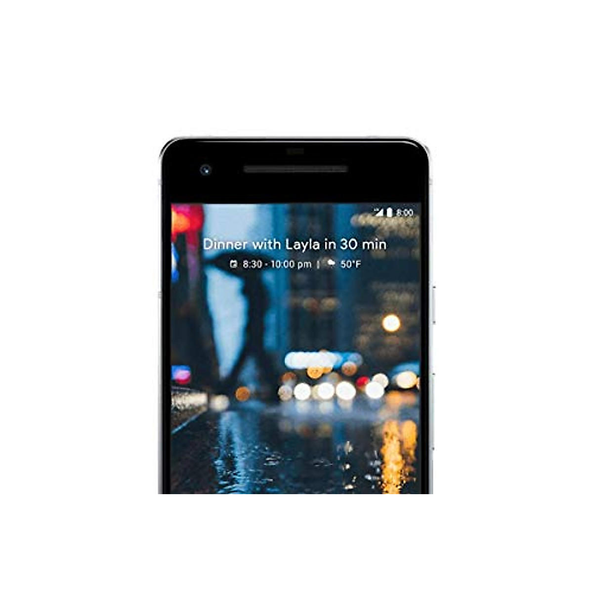 Pixel 2 Phone (2017) by Google, G011A 64GB 5in inch Factory Unlocked Android 4G/LTE Smartphone (Clearly White) - International Version (Renewed)