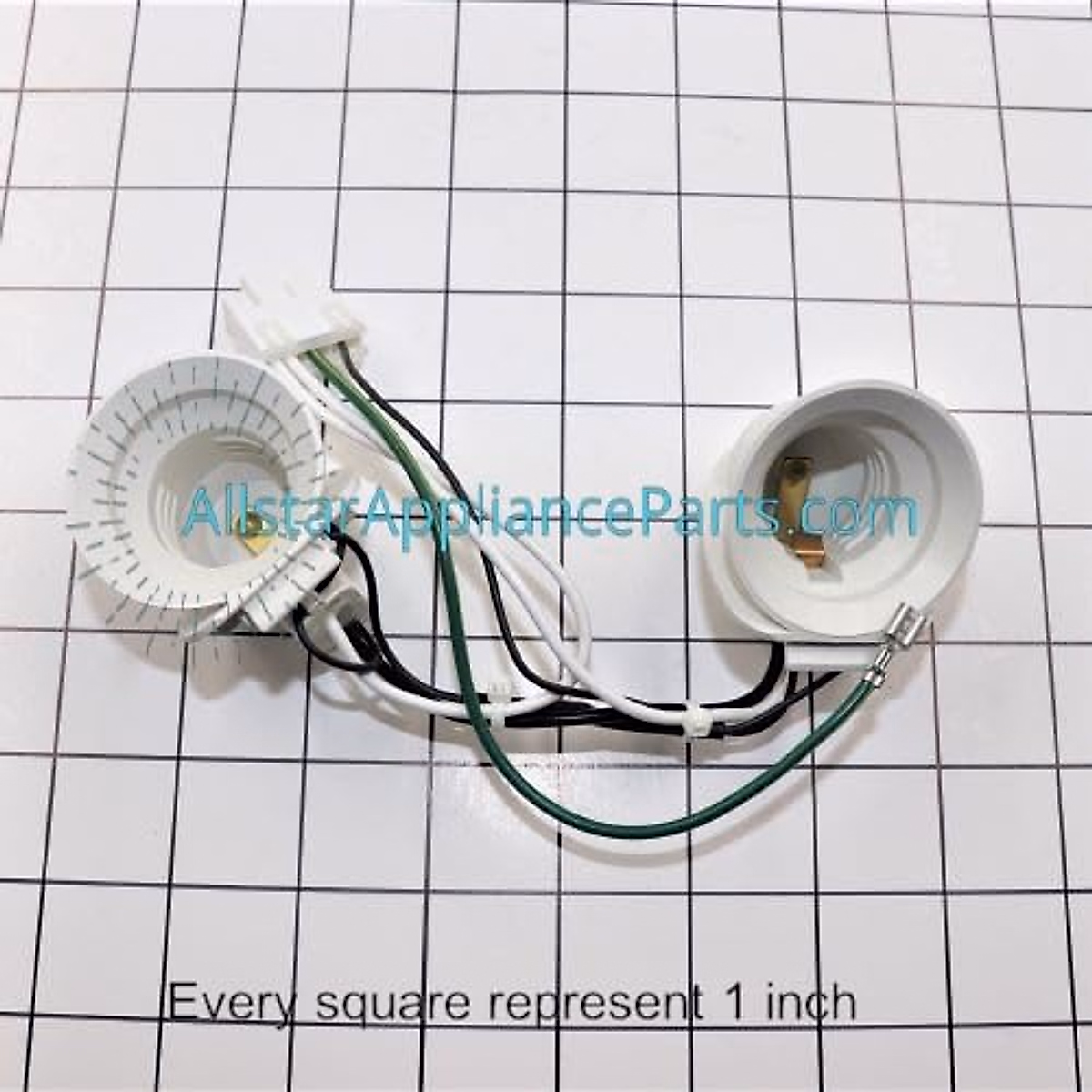 Allstar Appliance Parts EAG62831801 Refrigerator Socket Lamp