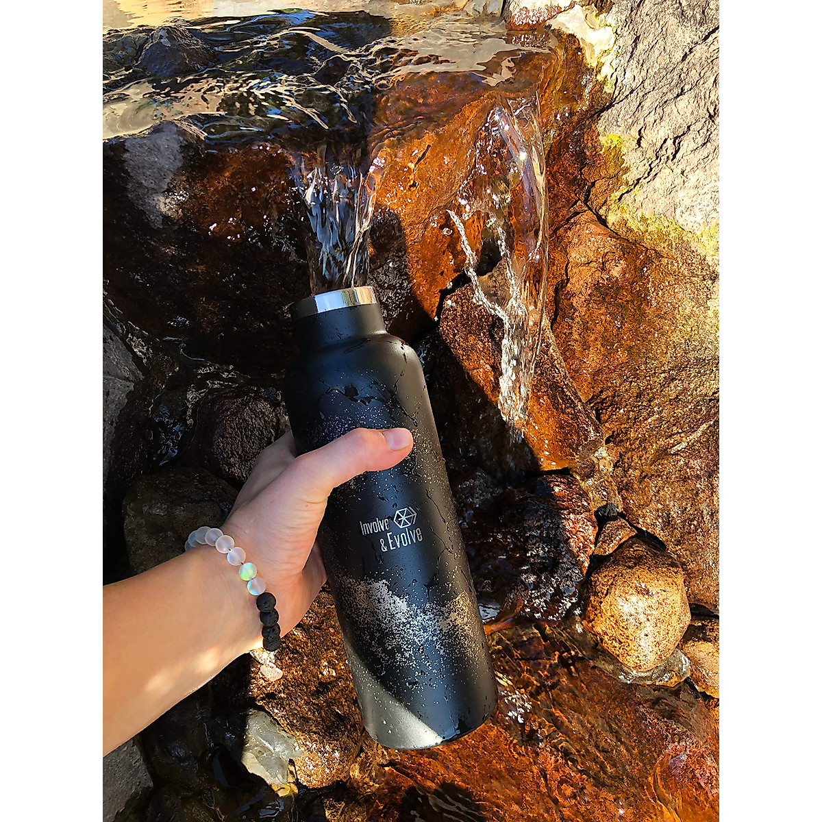 Kids Water Bottle Easy-Sip Straw Lid Leak-Proof Insulated Stainless Steel Thermos Perfect for School & Pickleball 3 Lids BPA-Free Keeps Drinks Cold for 24 Hours