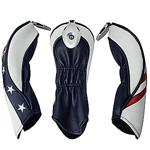 LAISUNTIM Golf Club Head Covers,1Pcs Golf Club Headcovers Set with Interchangeable No. Tags 19, 22, 25, LS