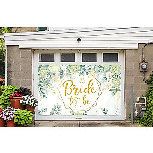 Sage Green Bridal Shower Decorations Sage Green Bride to Be Banner Large Bridal Shower Backdrop Bachelorette Party Decorations Pre-Wedding Party Decor