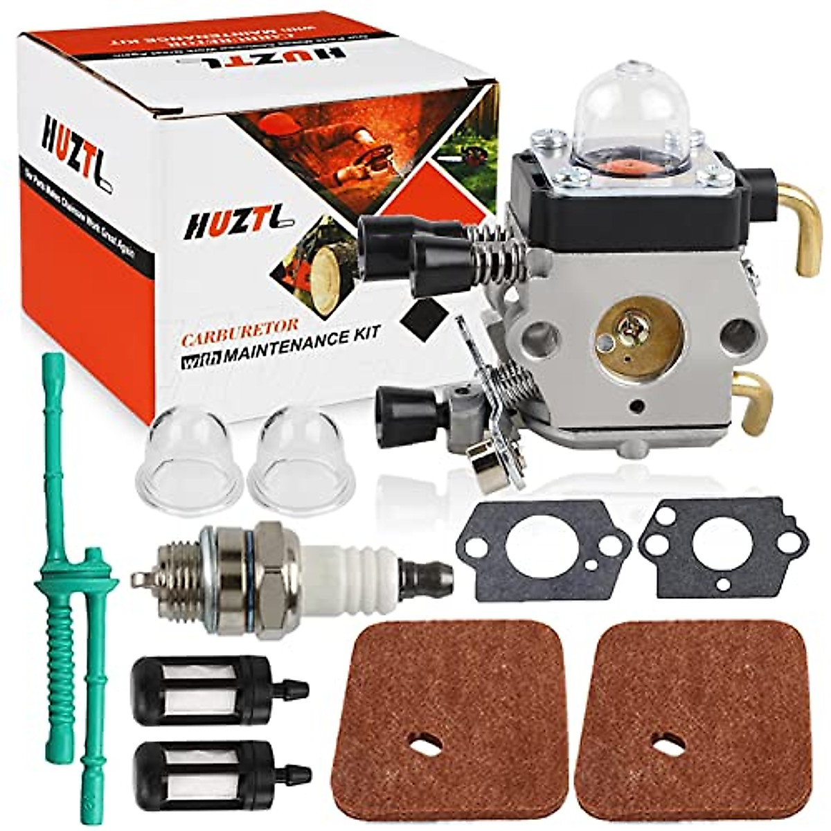 HUZTL C1Q-S97 Carburetor for STHIL FS55 FS55R FS38 FS45 FS46 KM55 HL45 FS45L FS45C FS46C FS55C FS55RC String Trimmer Weed Eater