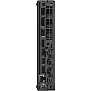 Lenovo ThinkStation P360 30FA001FUS Workstation - 1 x Intel Core i9 Hexadeca-core (16 Core) i9-12900T 12th Gen 1.40 GHz - 32 GB DDR5 SDRAM RAM - 1 TB SSD - Tiny - Black - Intel Q670 Chip - Windows 11